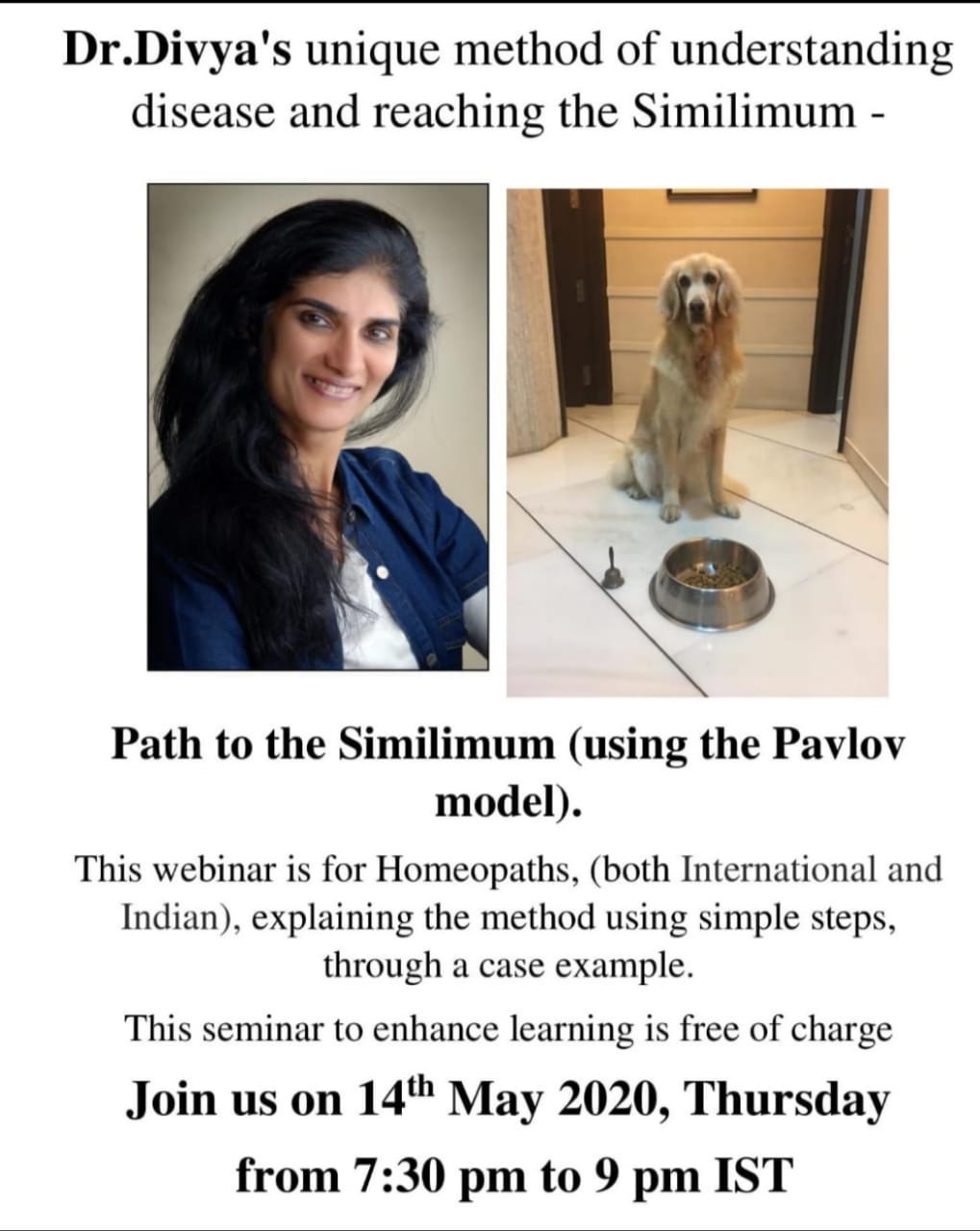 Path to the Similimum - Dr.Divya Chhabra, MD (Homeopath) | Kavitha K Homeo
